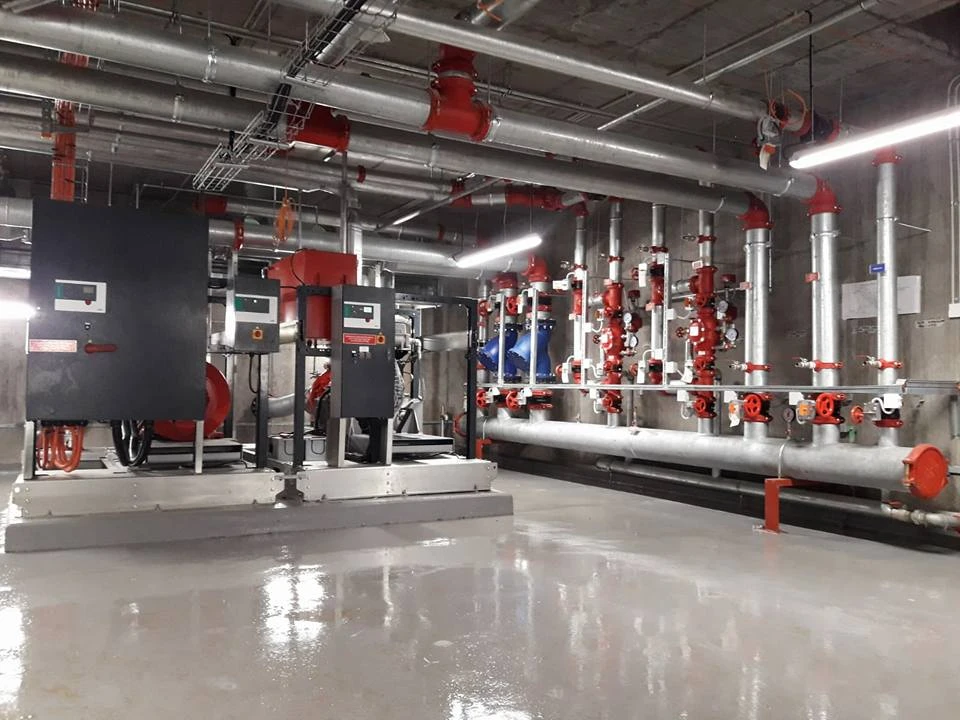 Fire Extinction Systems - Brenneka Install